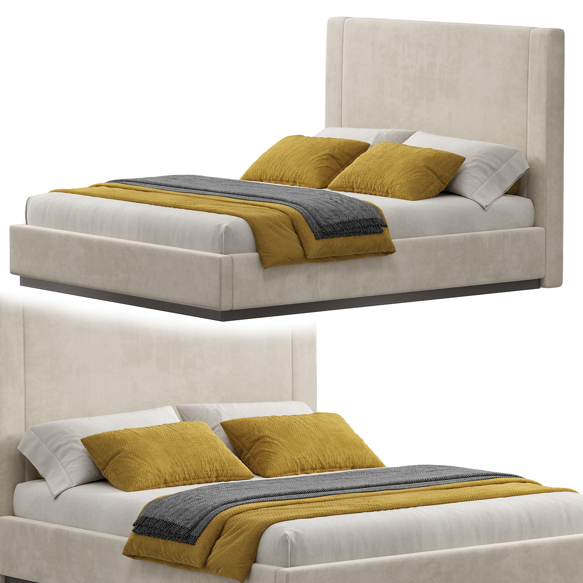 CORIN BED by Vienna Cream 3D model | CGTrader