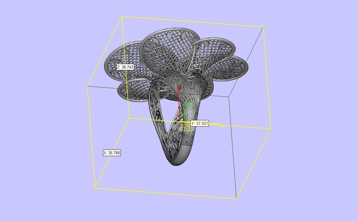 Unique filigree design 3d printable file 3D model 3D printable | CGTrader
