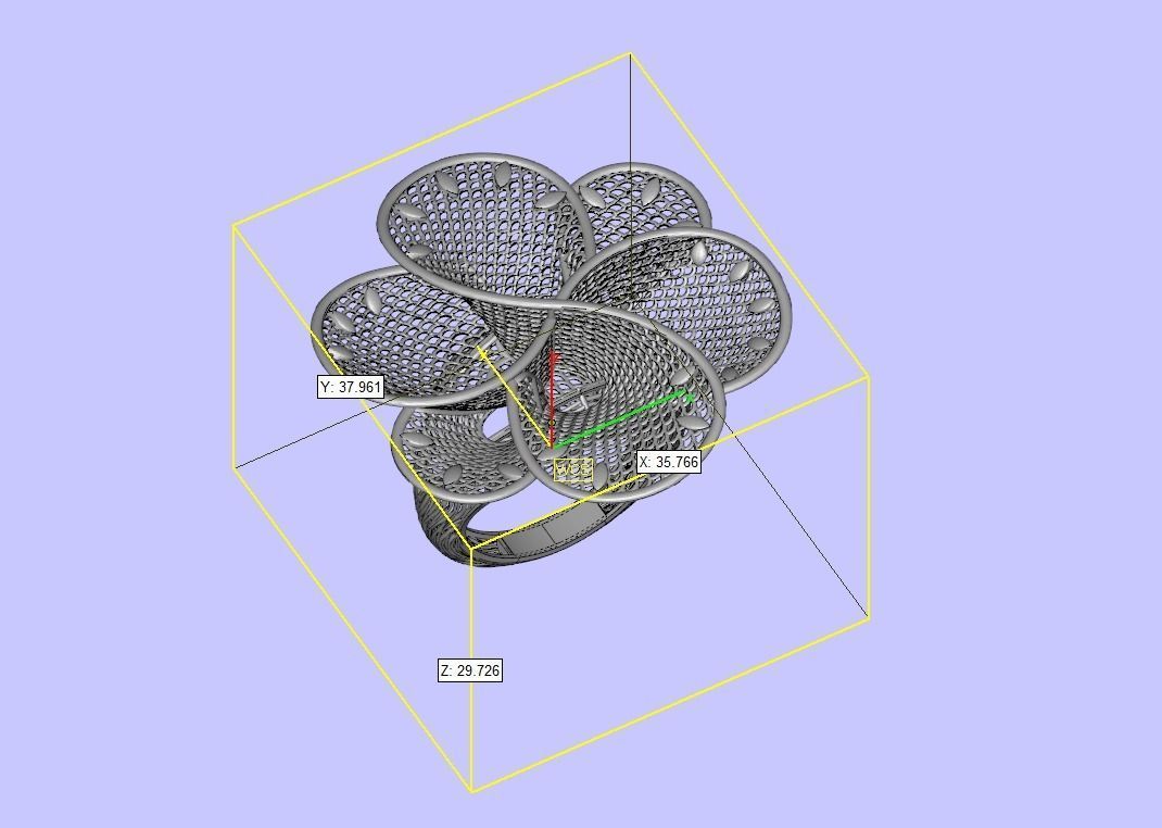 Unique filigree design 3d printable file 3D model 3D printable | CGTrader