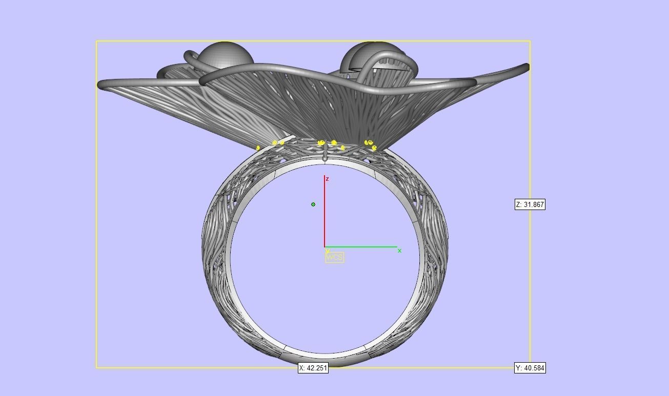 Three small pearl 3d printable filigree model 3D model 3D printable ...