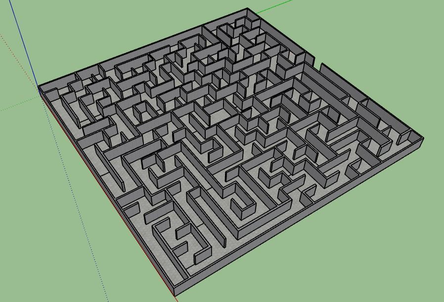 Maze 3D free free 3D model | CGTrader