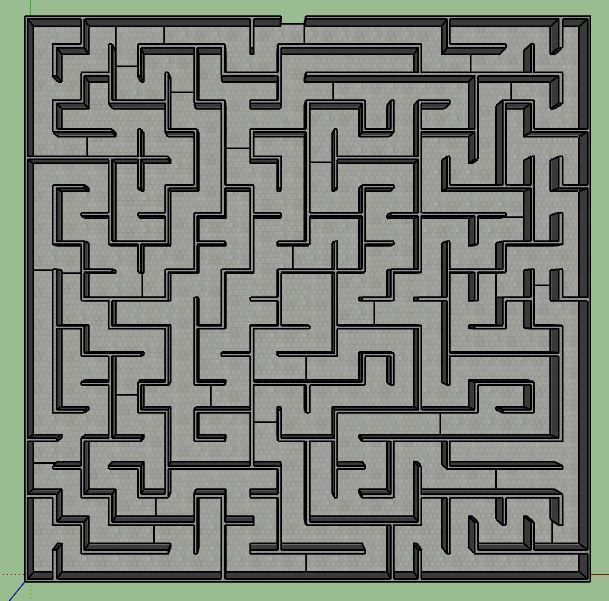 Maze 3D free free 3D model | CGTrader