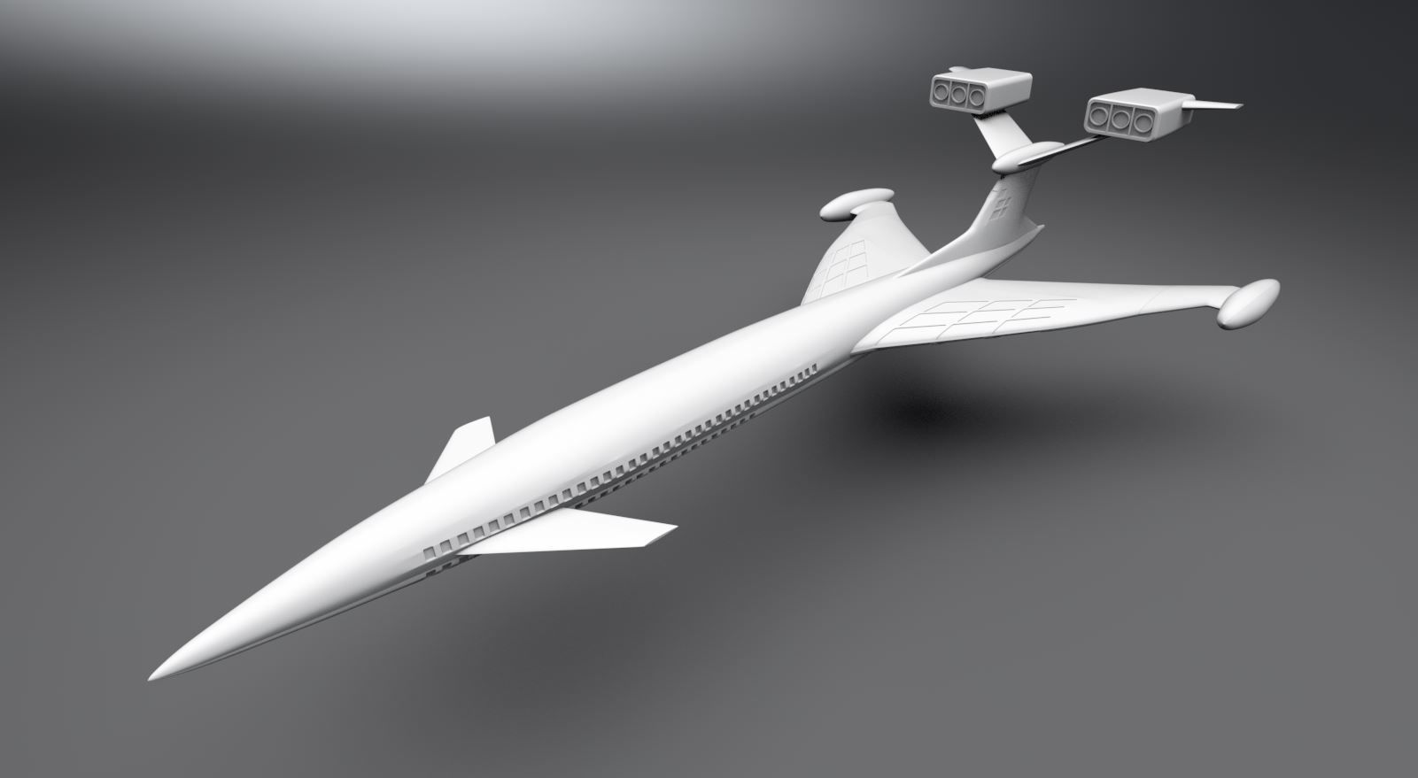 Fireflash scale model 3D model 3D printable | CGTrader