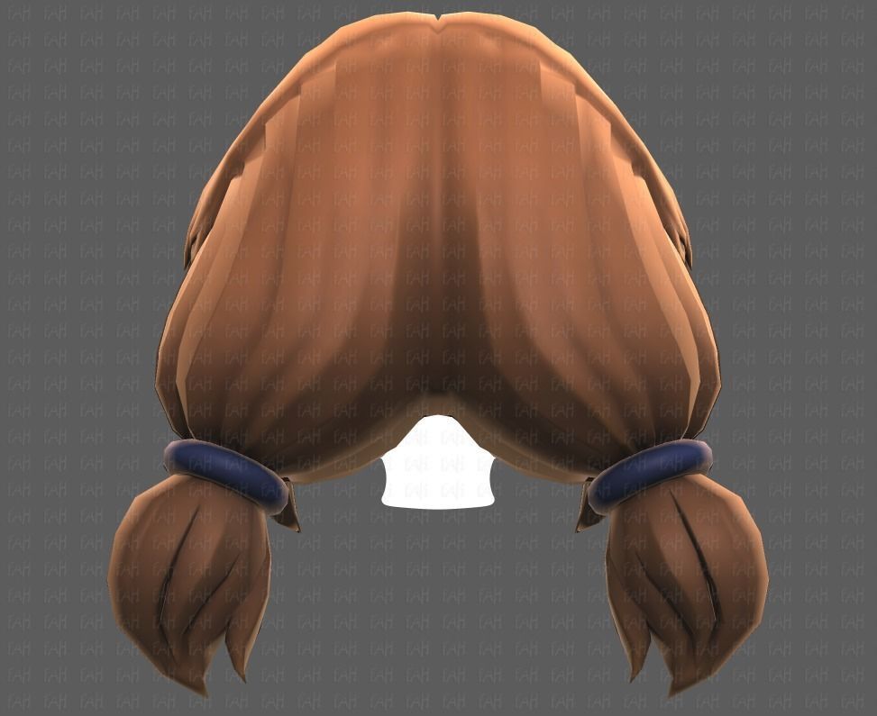 3D model Base Hair for girl V31 VR / AR / low-poly | CGTrader