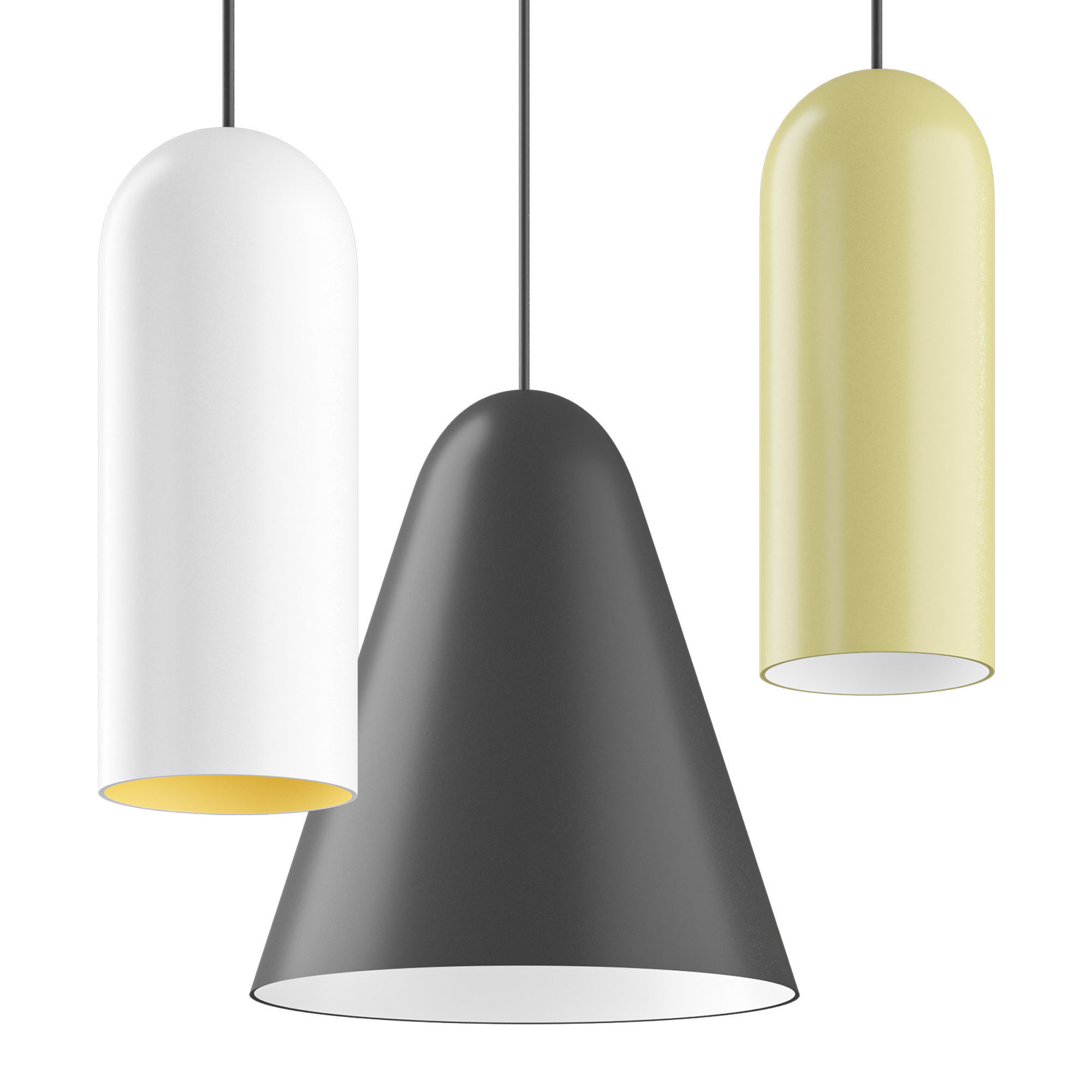 ZOE UNO Intra lighting - Hanging lamp 3D model | CGTrader
