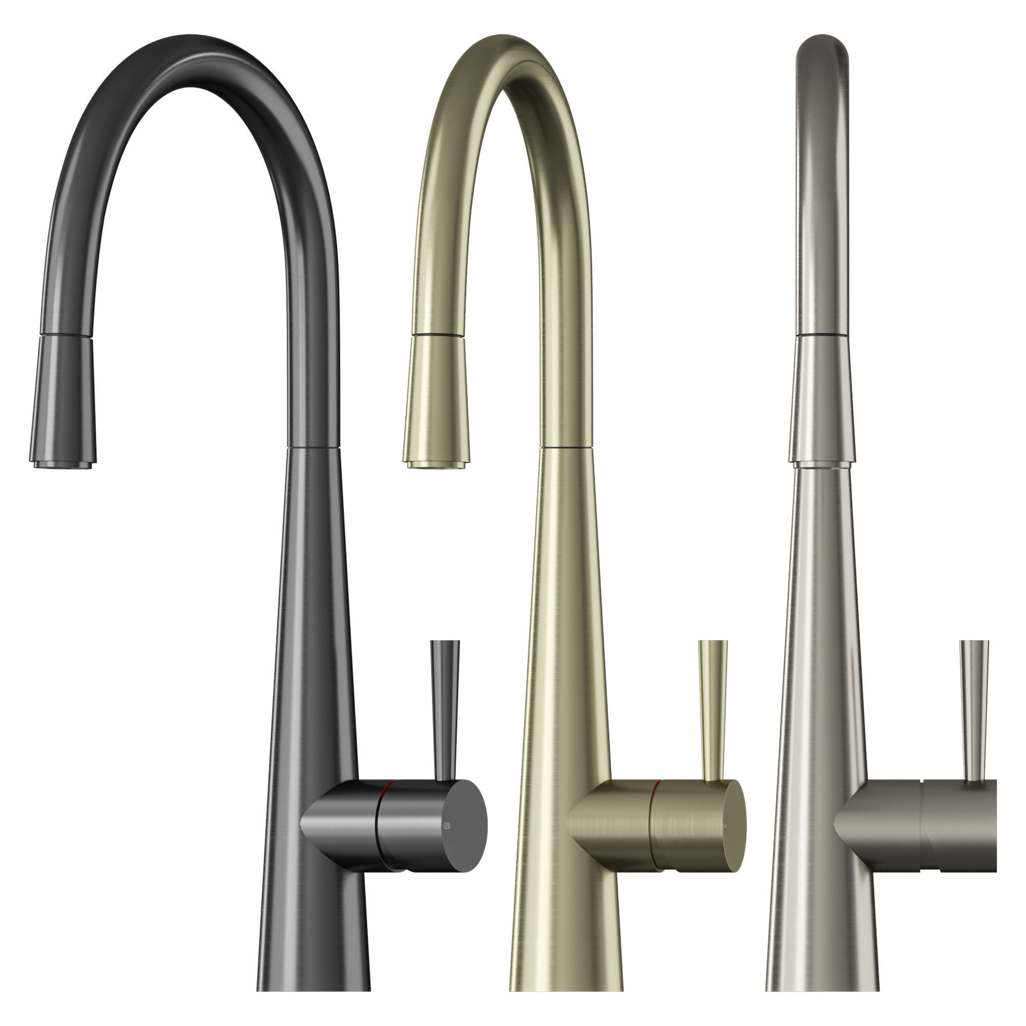 GESSI JUST - Kitchen faucet 3D model | CGTrader