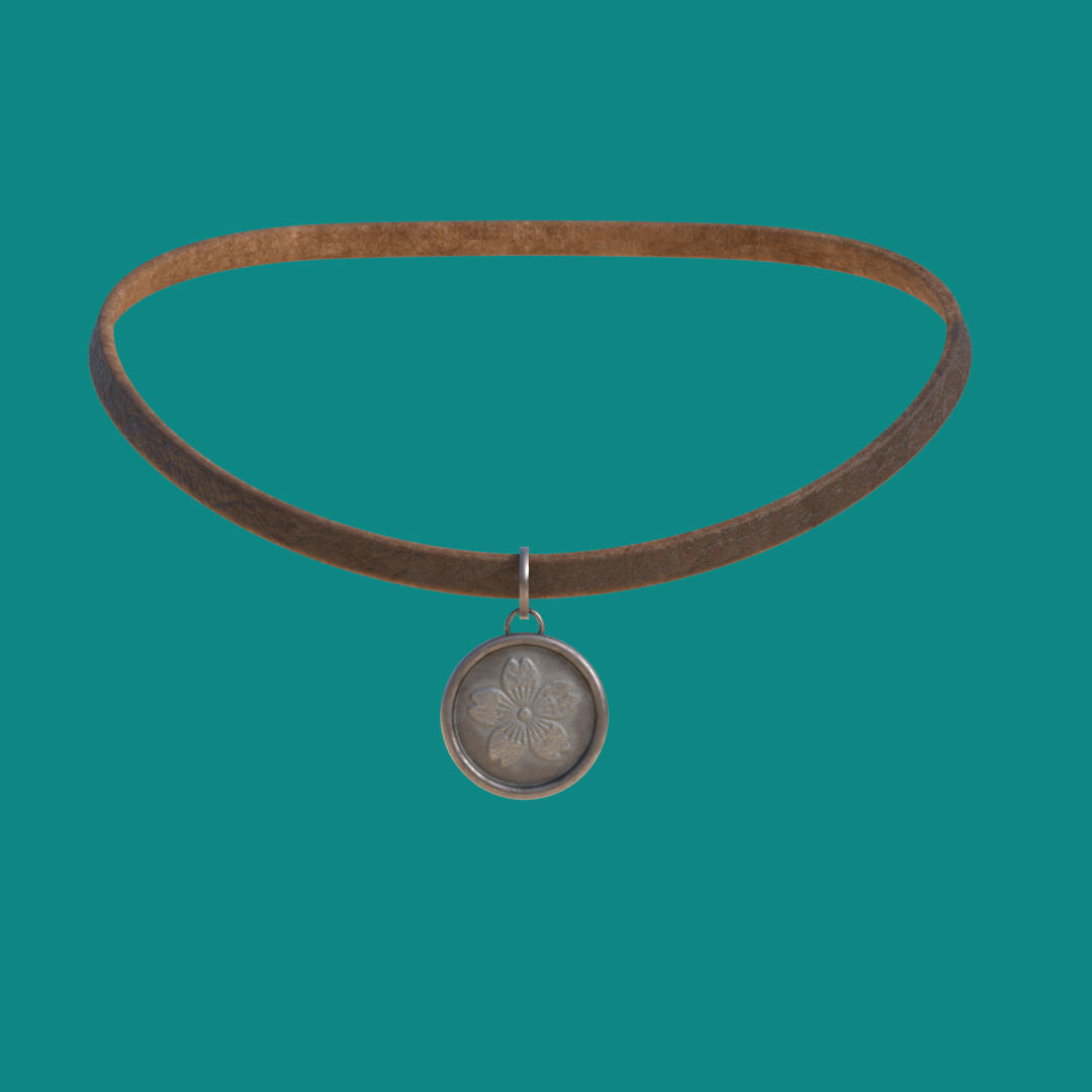 3D model Necklace low poly model VR / AR / low-poly | CGTrader