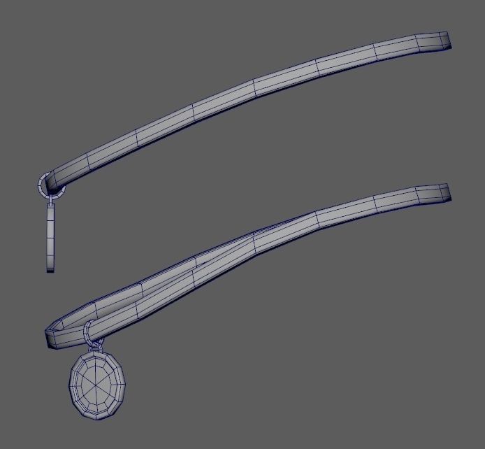 3D model Necklace low poly model VR / AR / low-poly | CGTrader