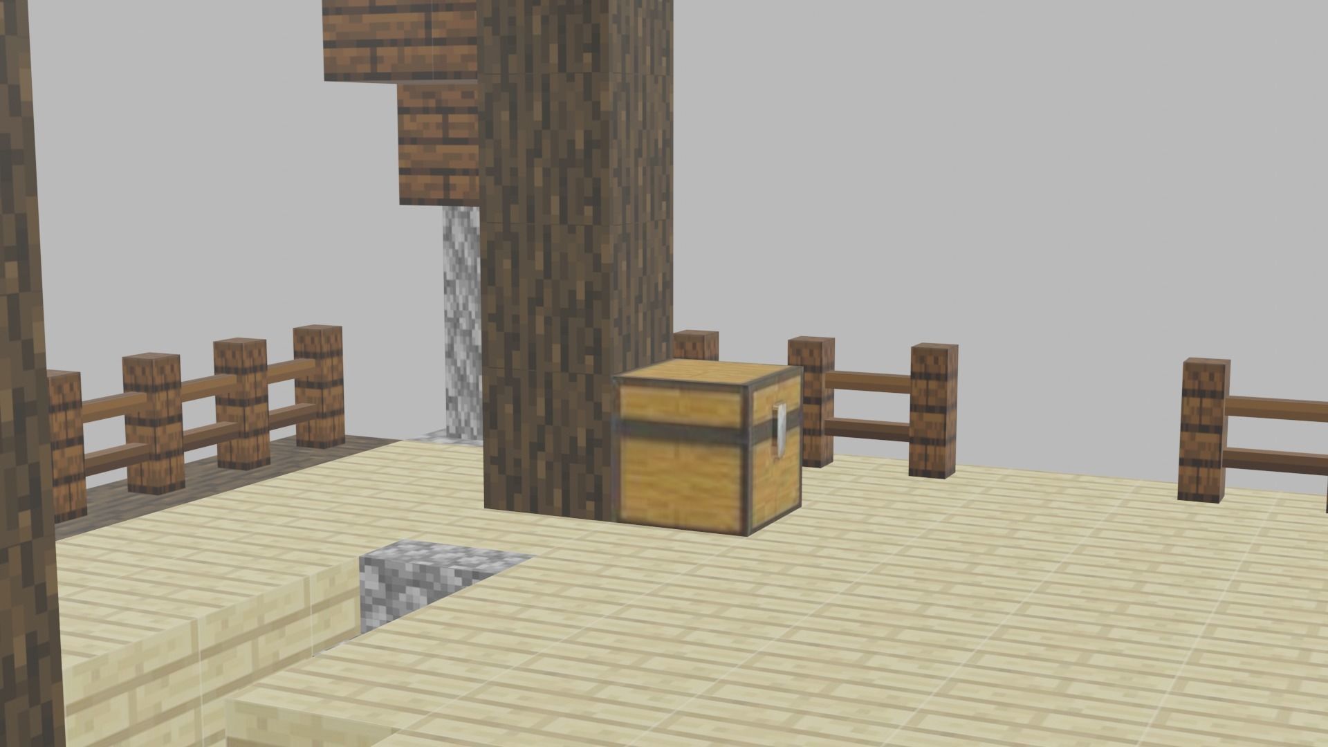 3D model minecraft pilagers post VR / AR / low-poly | CGTrader