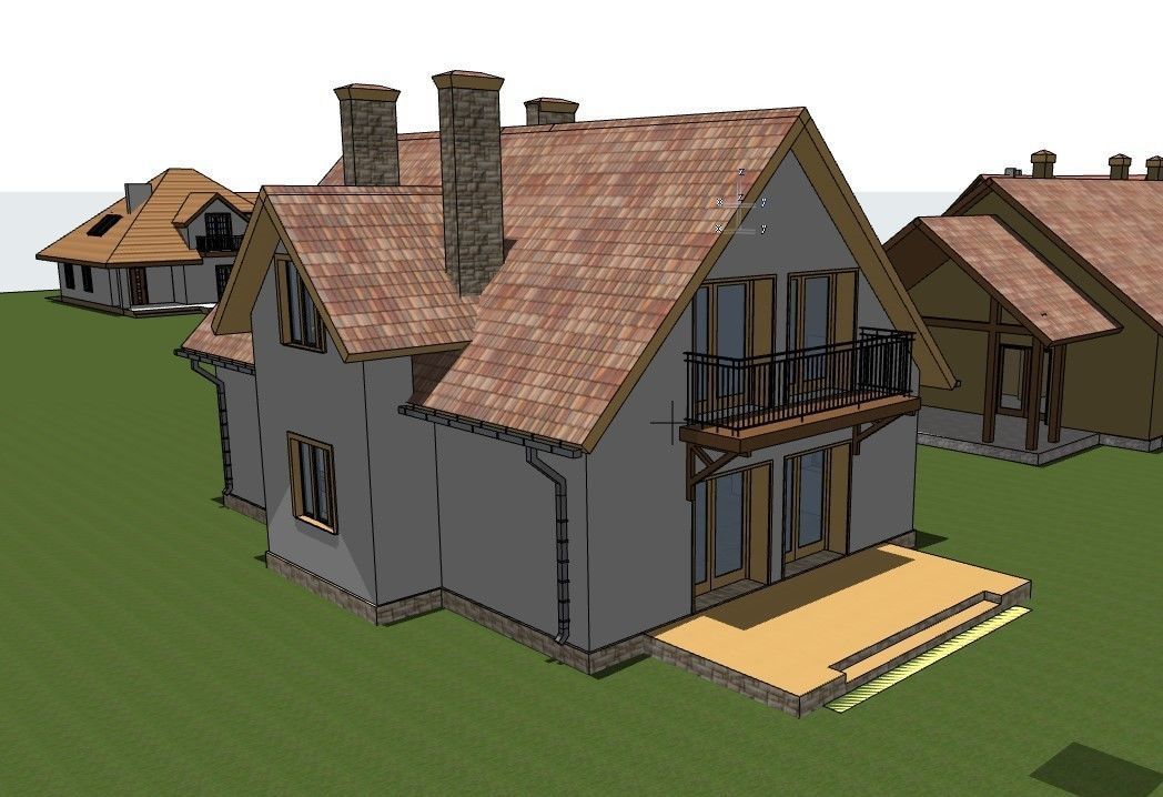 Cottage Houses- 12 Pack Low-poly 3D model | CGTrader