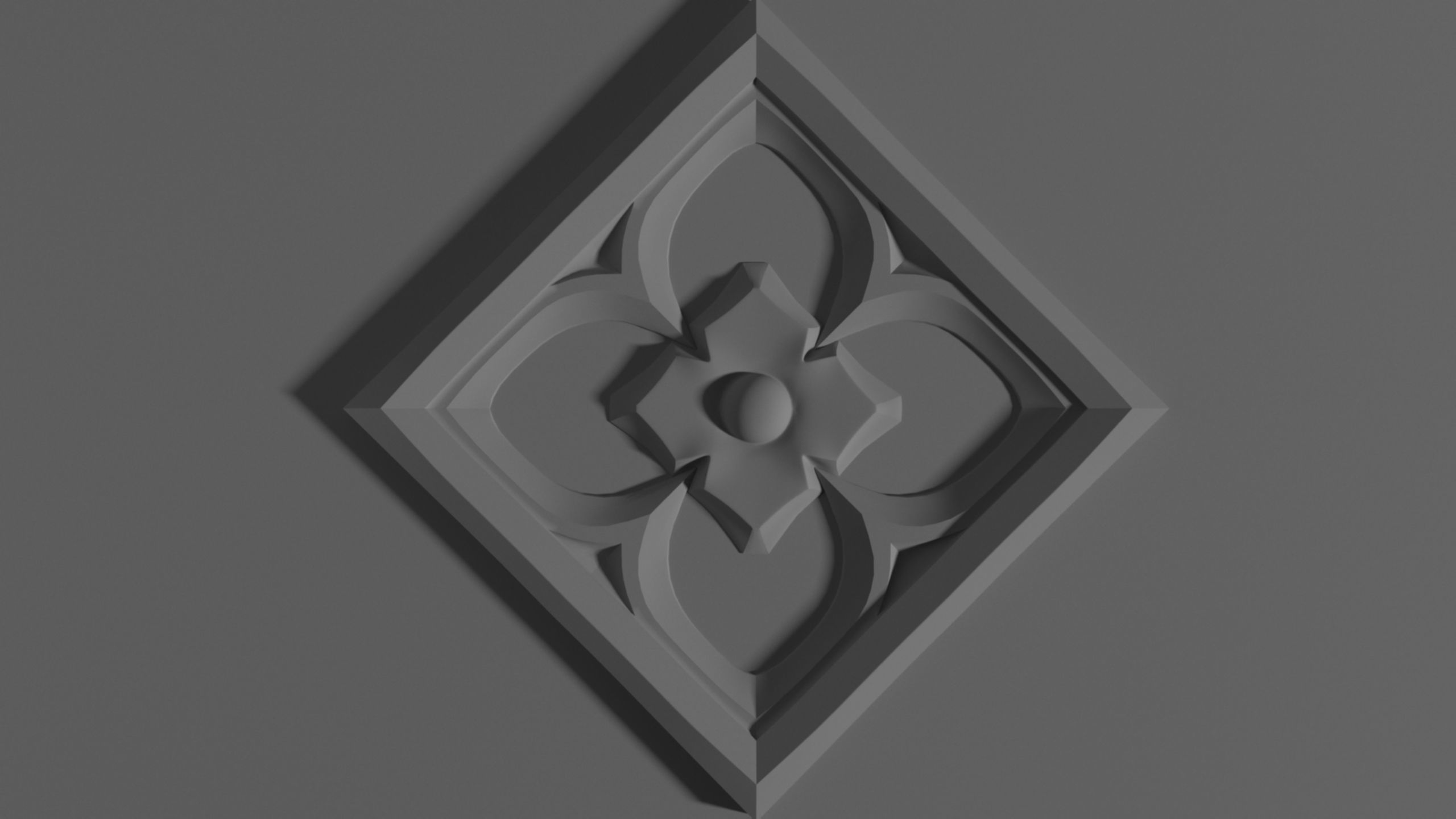 Gothic Patterns 3D model 3D printable | CGTrader