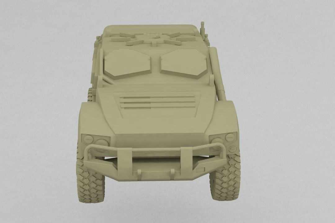Hawkei military vehicle 3D model 3D printable | CGTrader