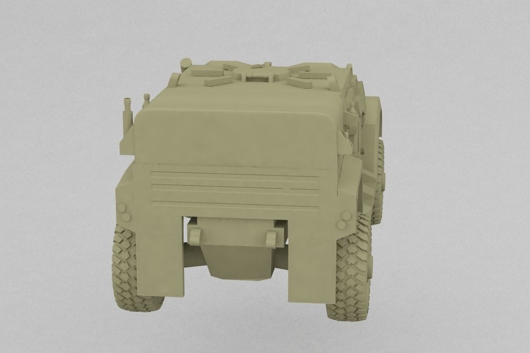 Hawkei military vehicle 3D model 3D printable | CGTrader