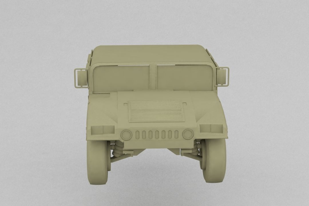 Humvee toy military vehicle 3D model 3D printable | CGTrader