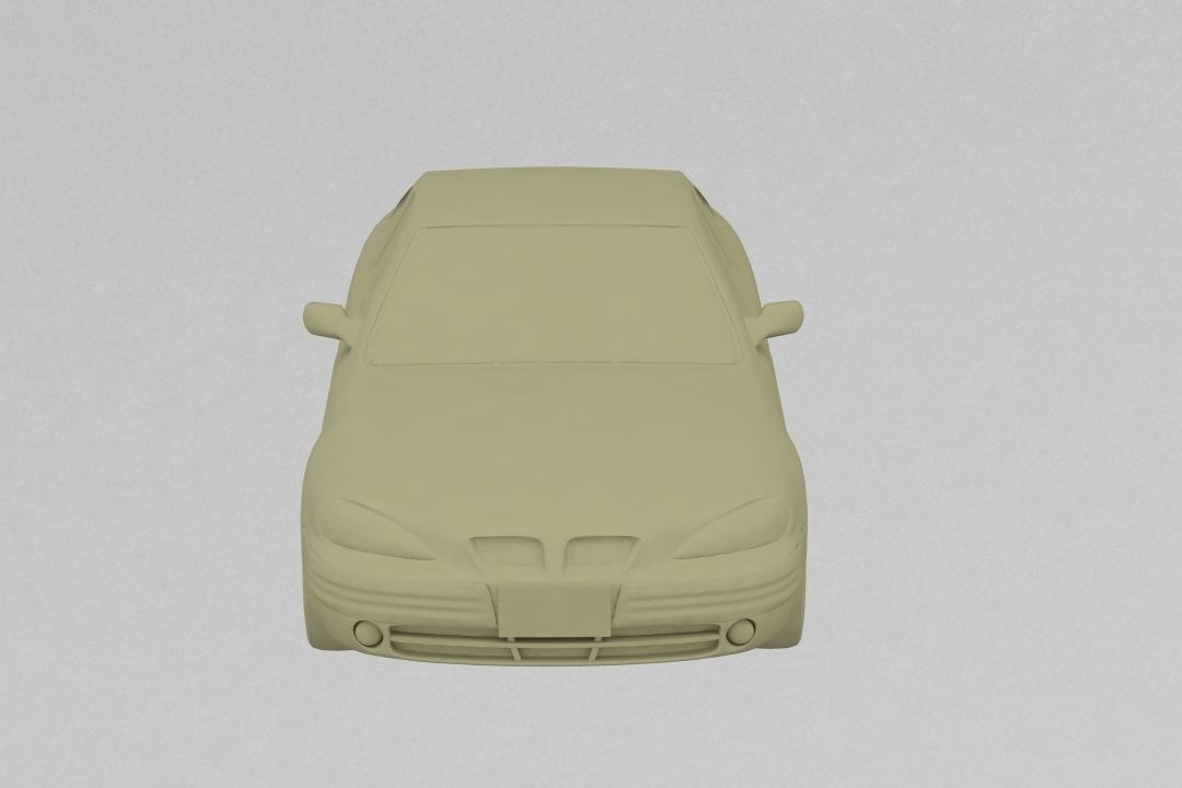 Pontiac Grand 3D model 3D printable | CGTrader