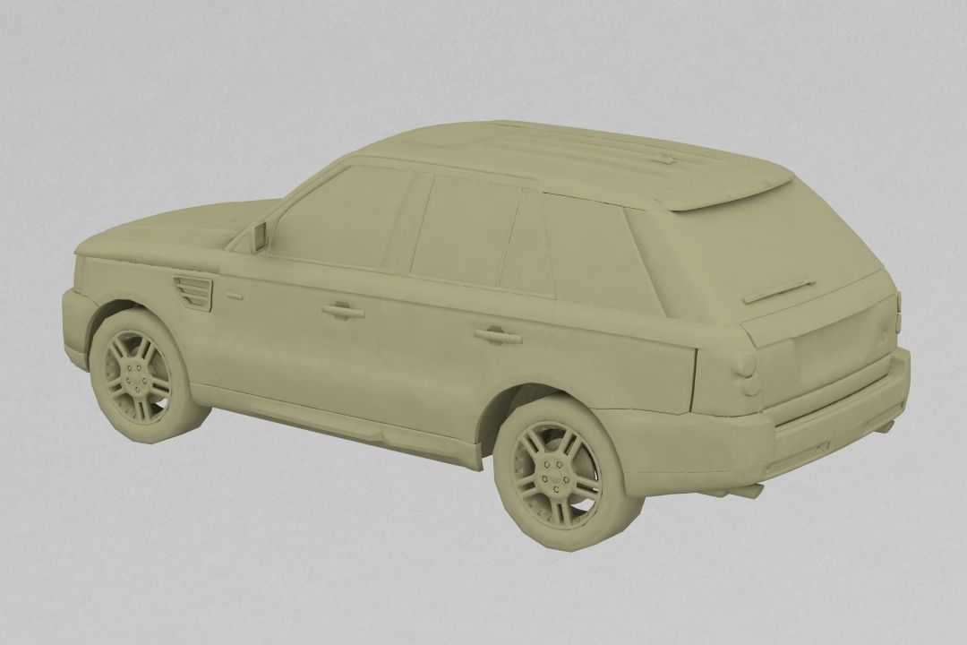 range rover 3D model 3D printable | CGTrader