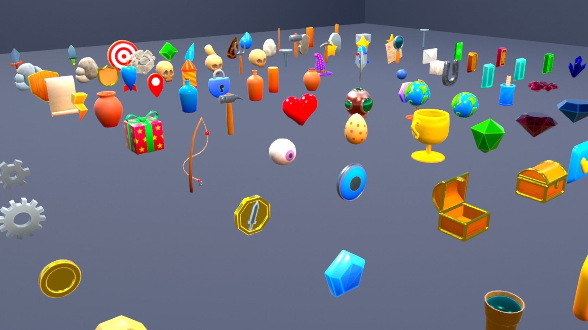 3D model Sweet Icon Pack VR / AR / low-poly | CGTrader