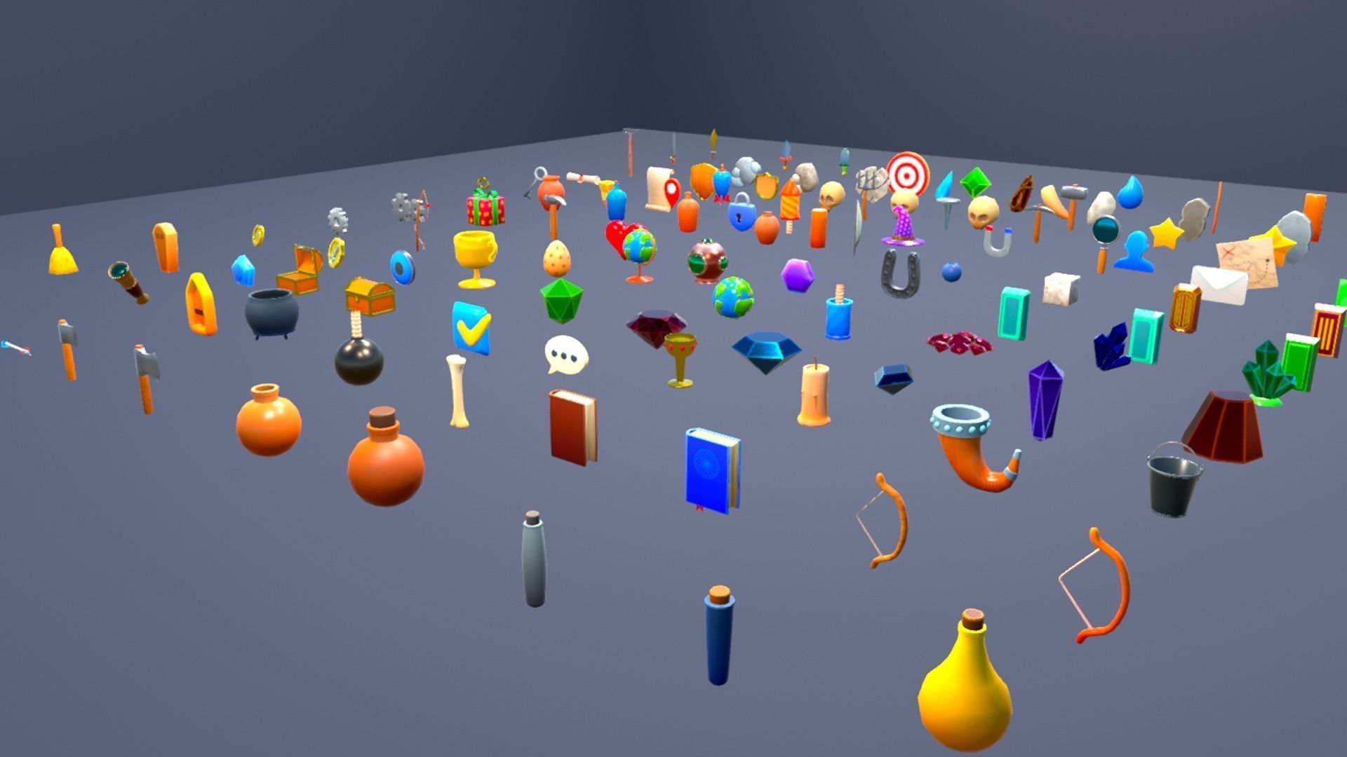 3D model Sweet Icon Pack VR / AR / low-poly | CGTrader