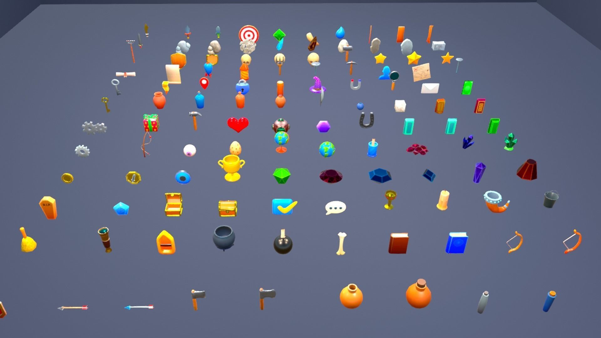 3D model Sweet Icon Pack VR / AR / low-poly | CGTrader