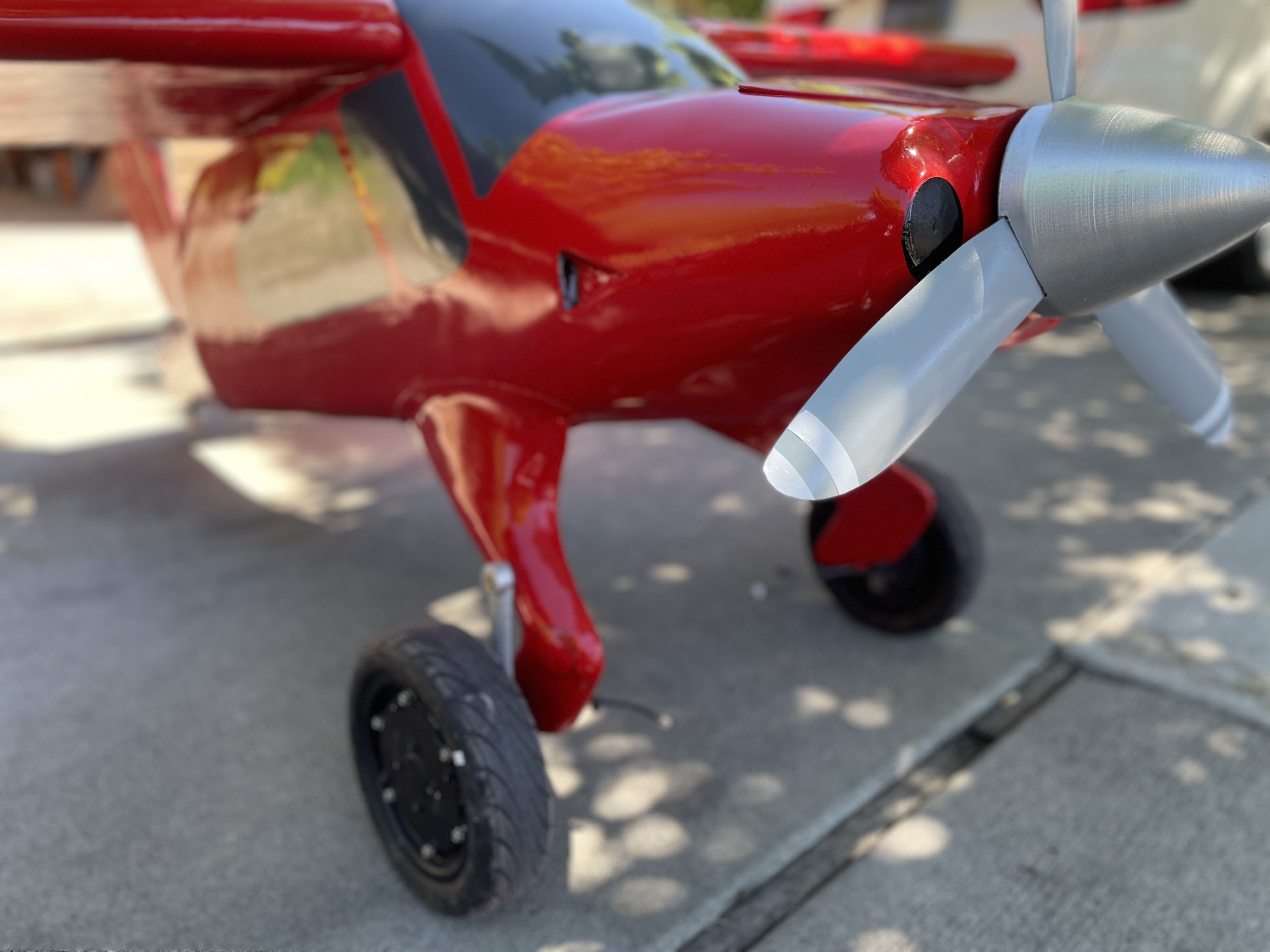 KIDS PEDAL PLANE PACK Nose cones and Gauges 3D model 3D printable ...