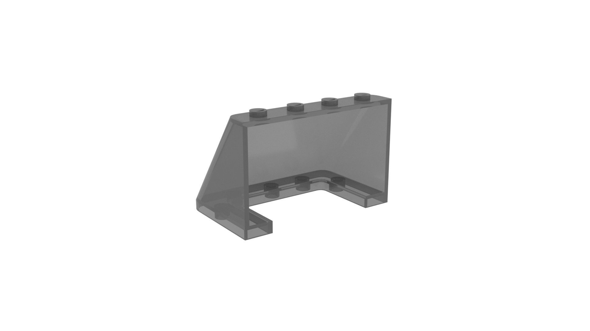 Lego Windscreens Set 3D model | CGTrader