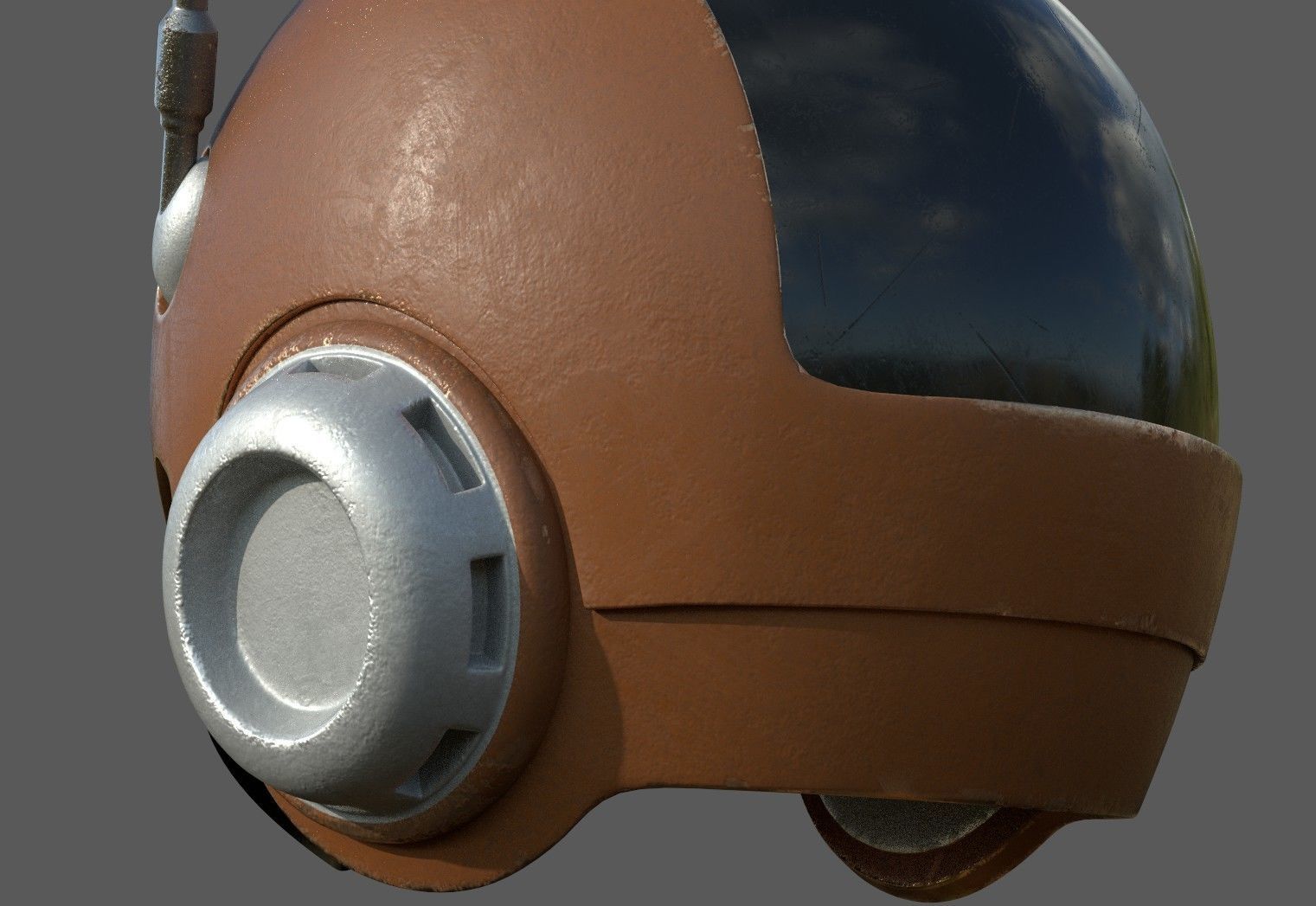 3D model Great Saiyaman Helmet - Dragon Ball VR / AR / low-poly | CGTrader