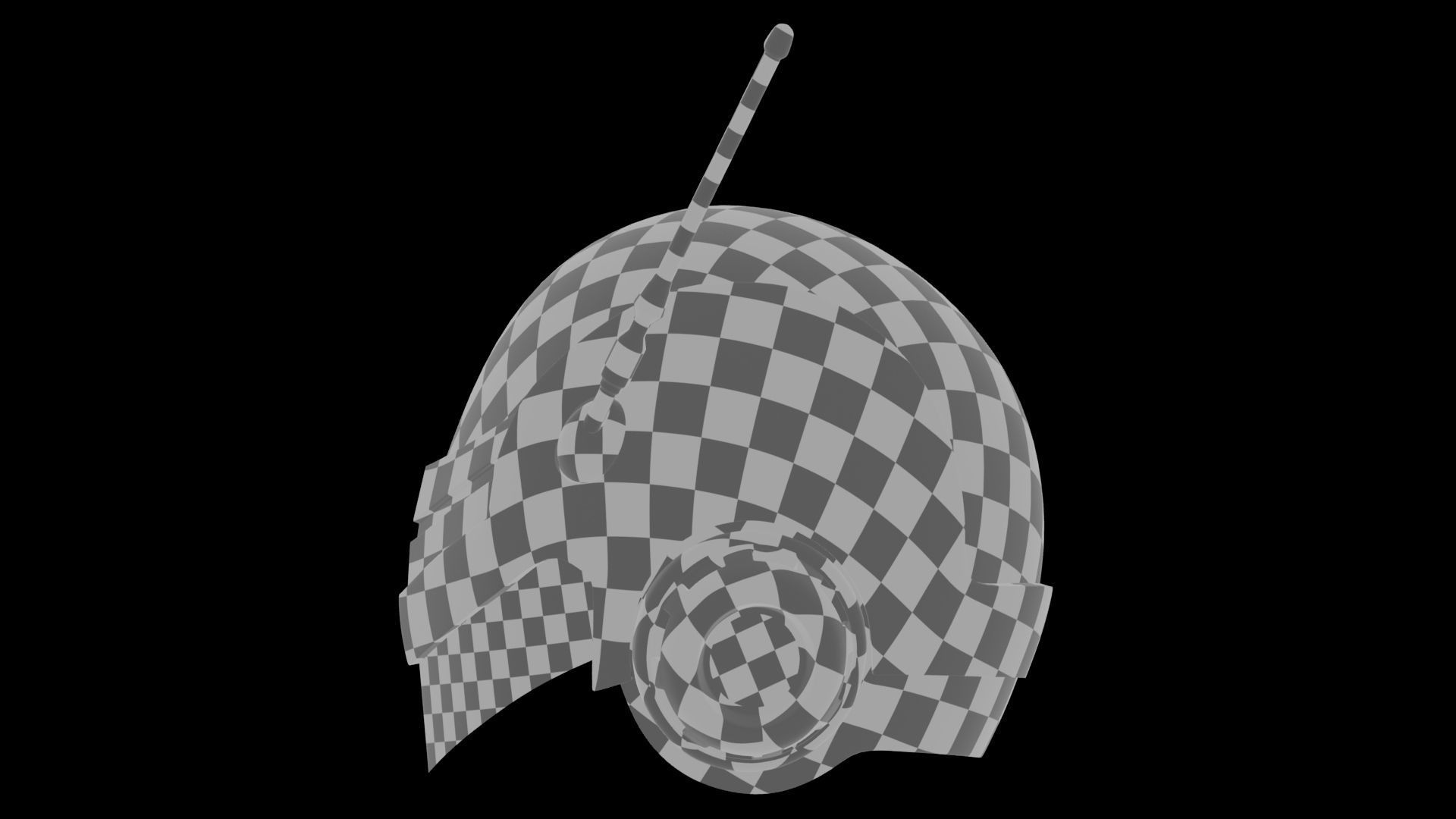 3D model Great Saiyaman Helmet - Dragon Ball VR / AR / low-poly | CGTrader