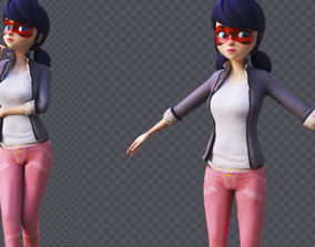 Animated Marinette 3D Models | CGTrader