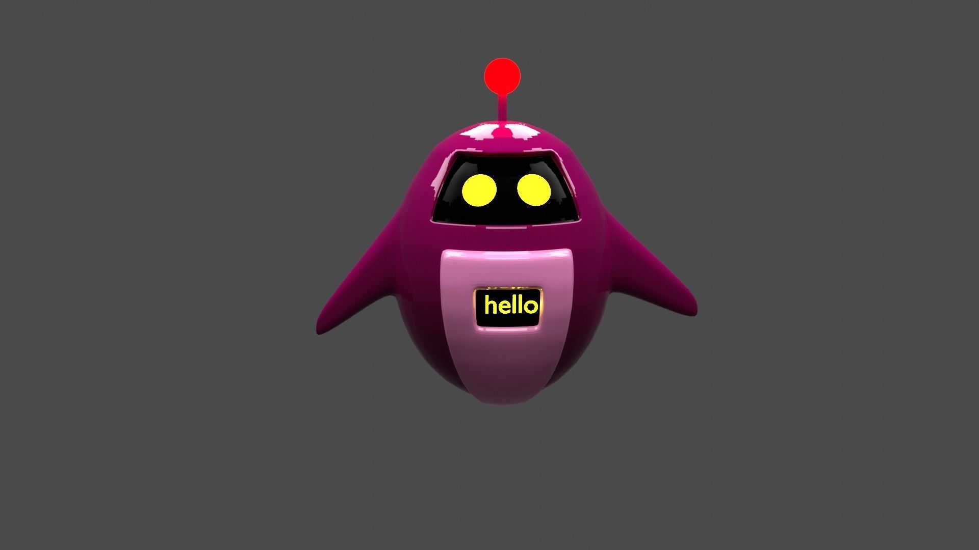 3D model nano the robot VR / AR / low-poly | CGTrader