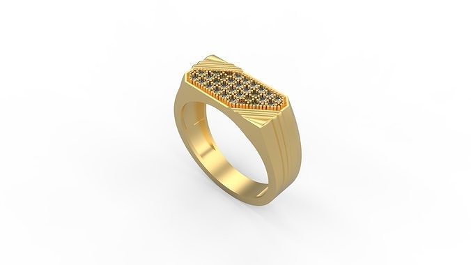 Men Ring 12 3D model 3D printable | CGTrader