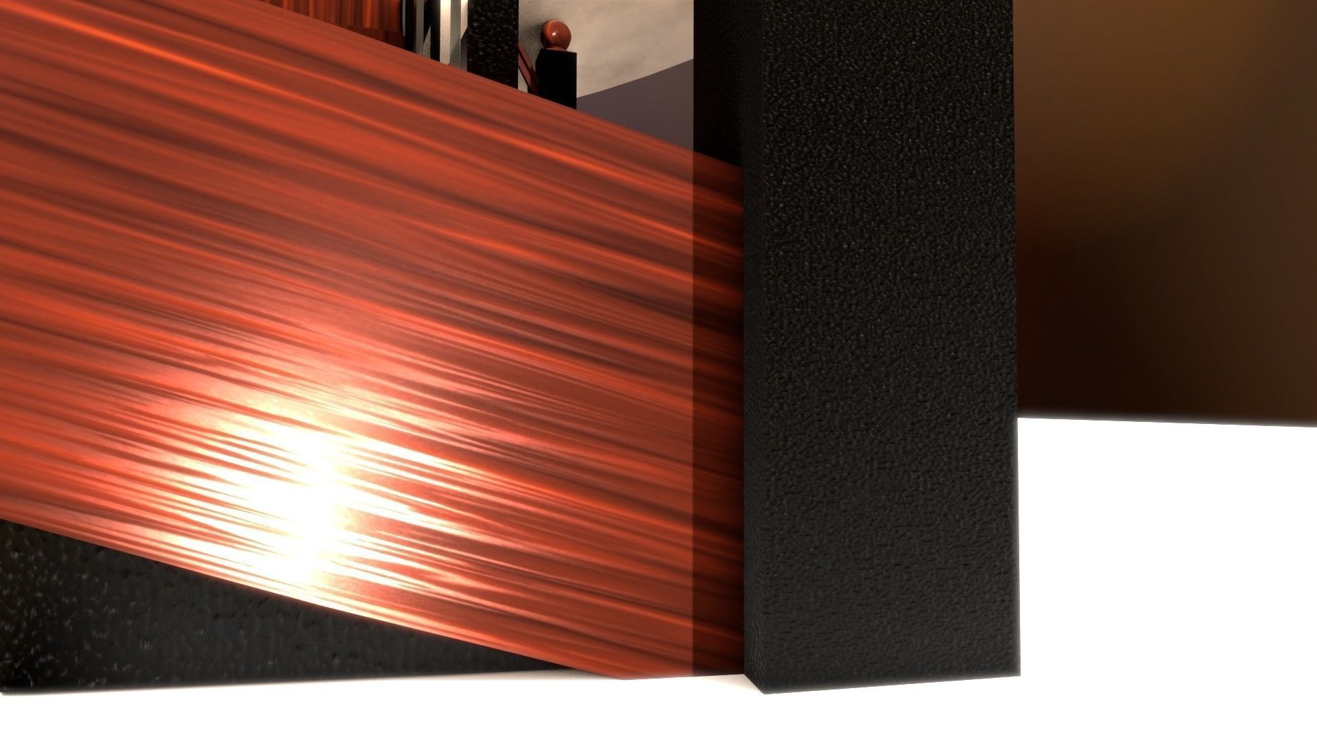 Spiral Staircase with NPR Textures 3D model | CGTrader