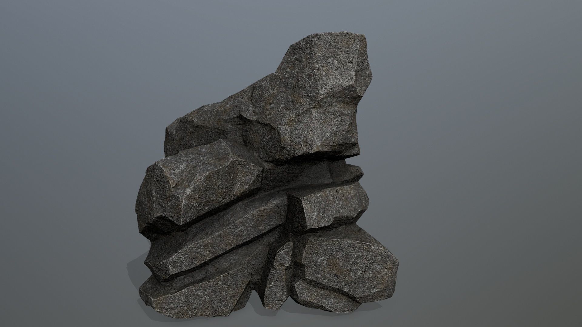 3D model clif rocks VR / AR / low-poly | CGTrader