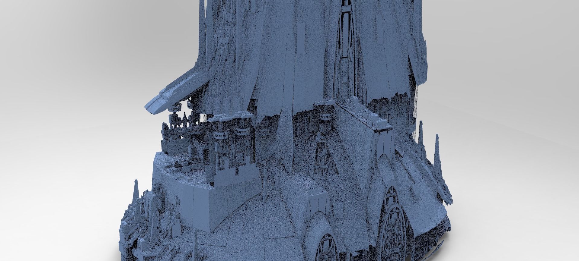 Jupiter alien ruins 4 3D 3D model | CGTrader