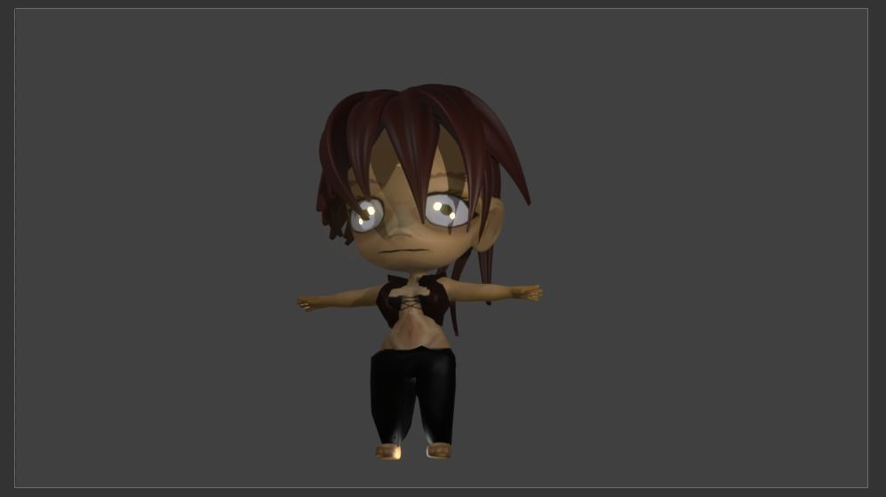 3D model Noob Character Male Female SD VR / AR / low-poly | CGTrader
