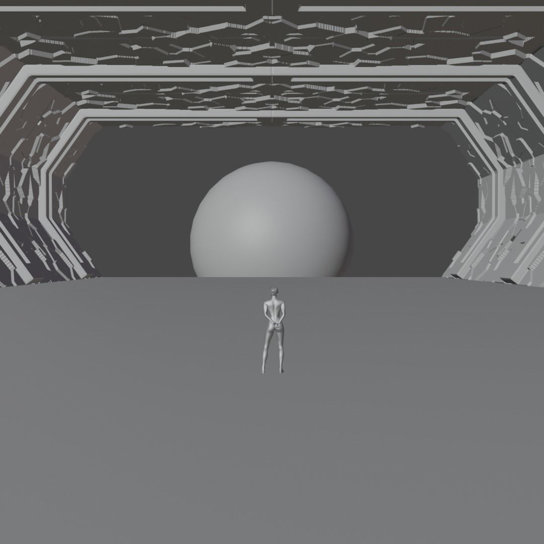 Spaceship Engine inside 3D model | CGTrader