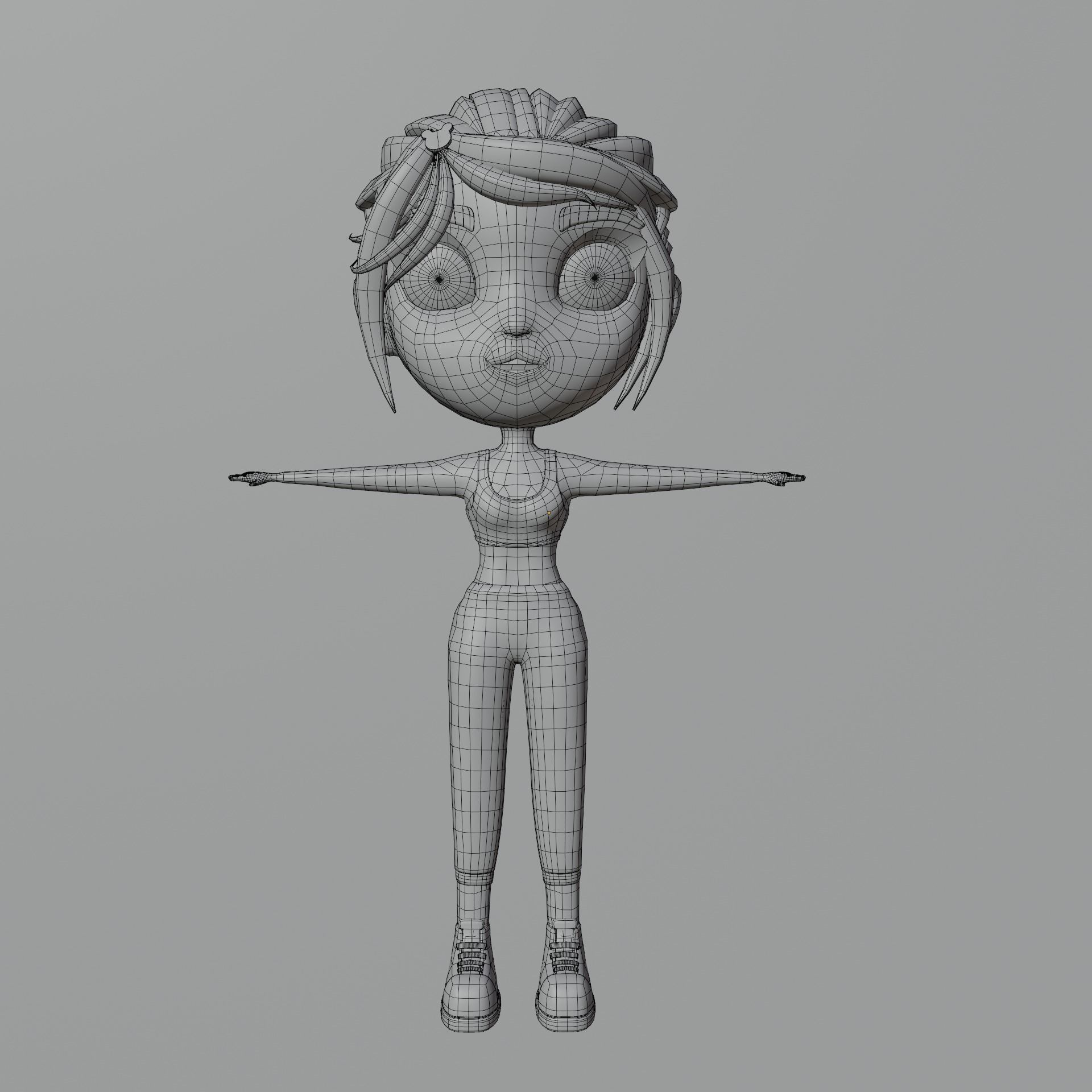 3D model Chibi Character Stylized VR / AR / low-poly | CGTrader