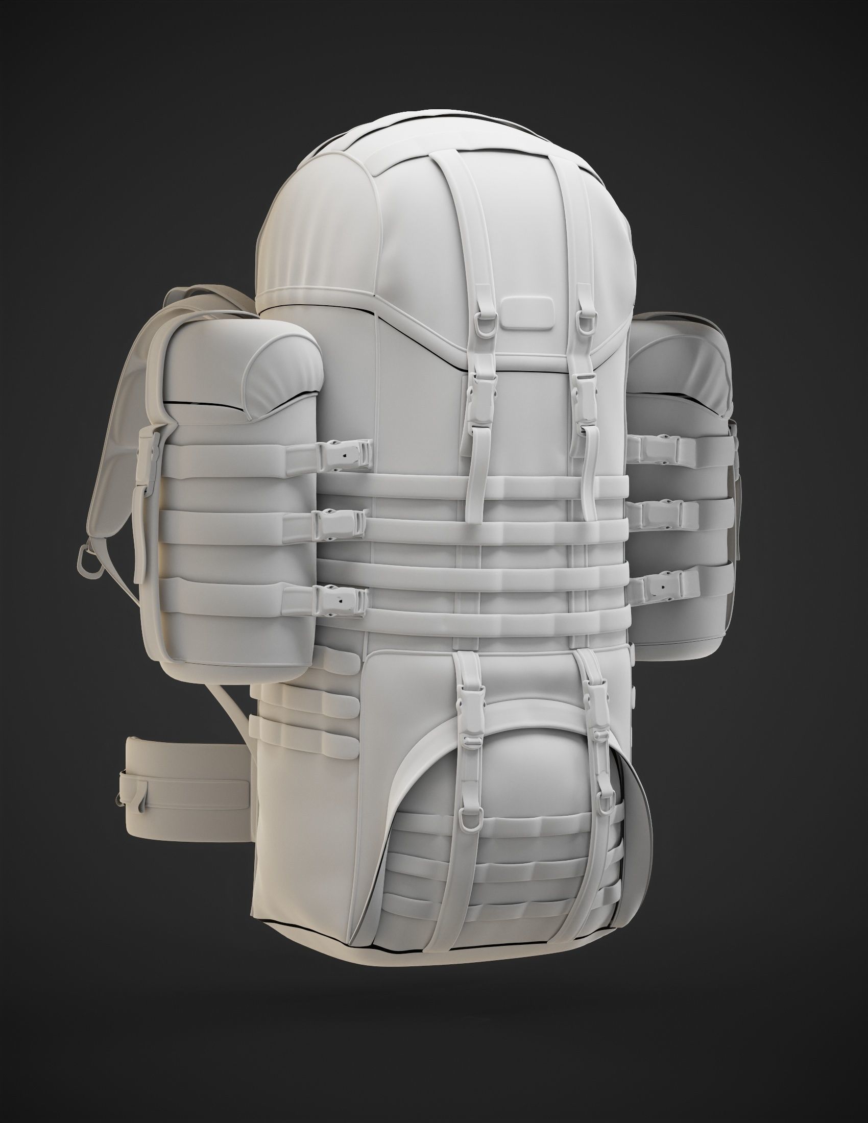 3D model Military Backpack Collection VR / AR / low-poly | CGTrader