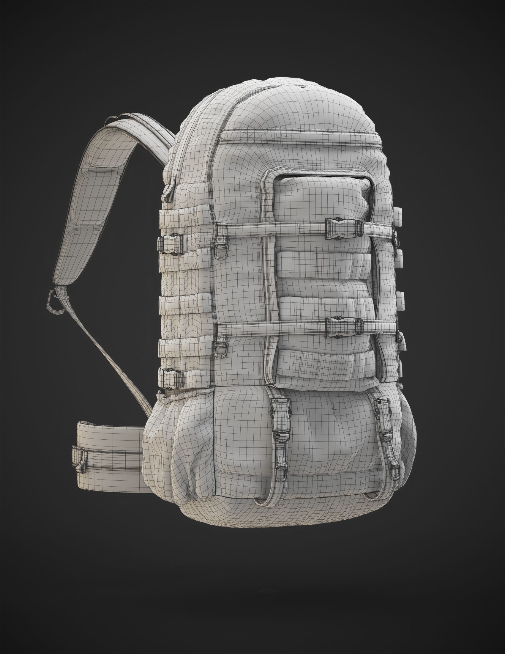 3D model Military Backpack Collection VR / AR / low-poly | CGTrader