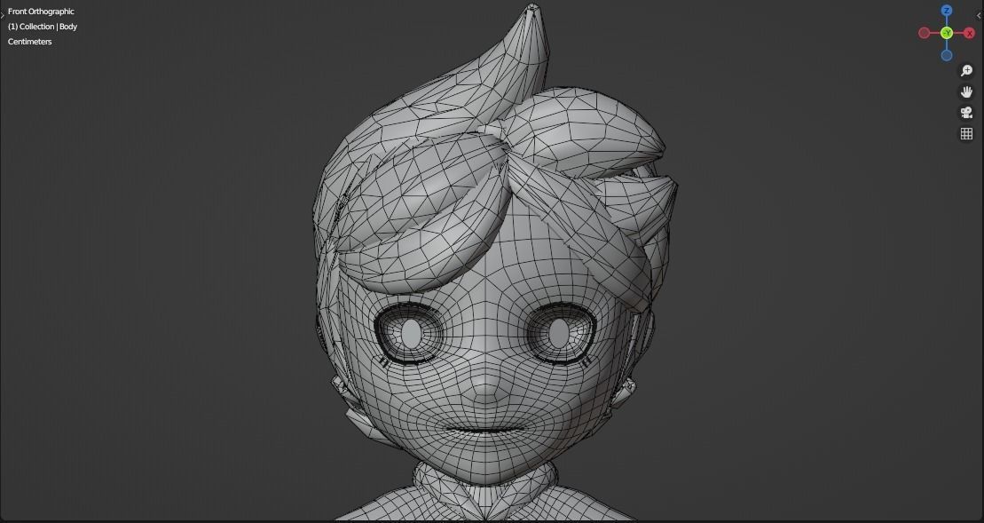 Luz Noceda Cell Shaded free 3D model animated rigged | CGTrader