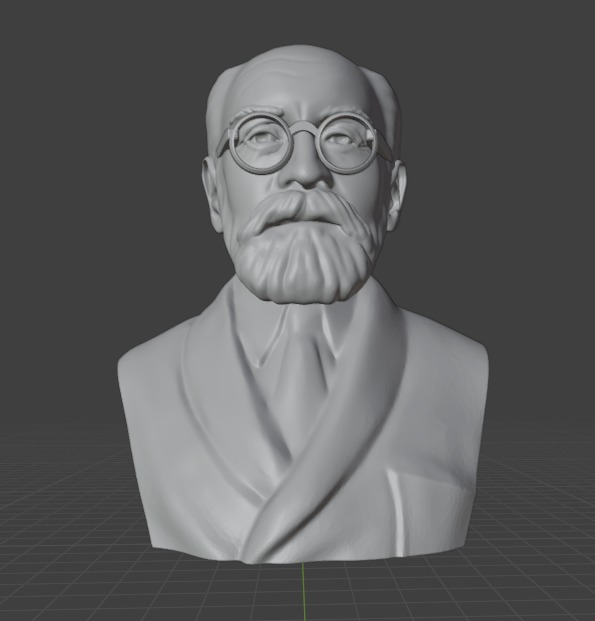 Henri Matisse 3D model 3D printable | CGTrader