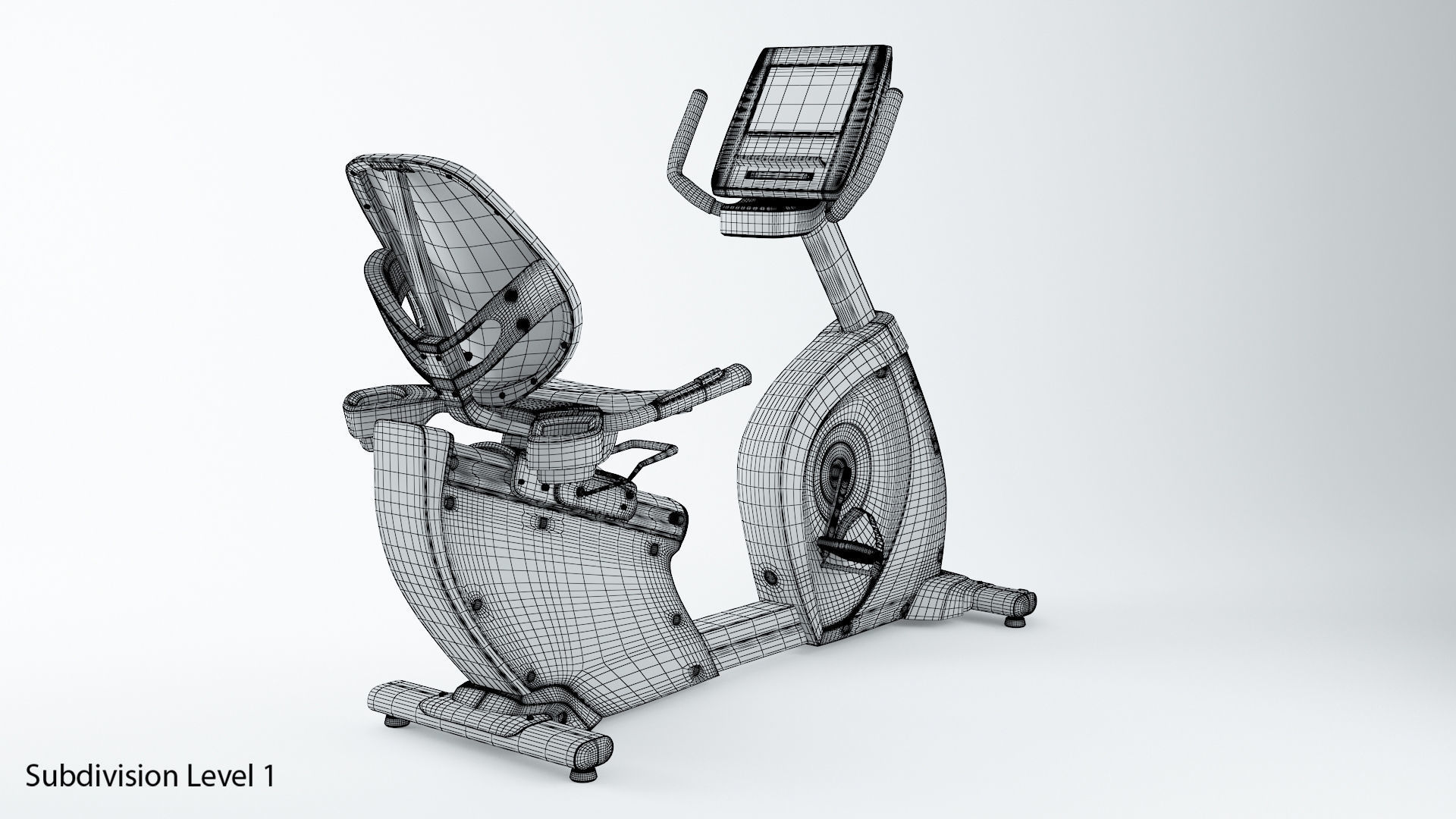 Freemotion Recumbent Bike 3D model | CGTrader