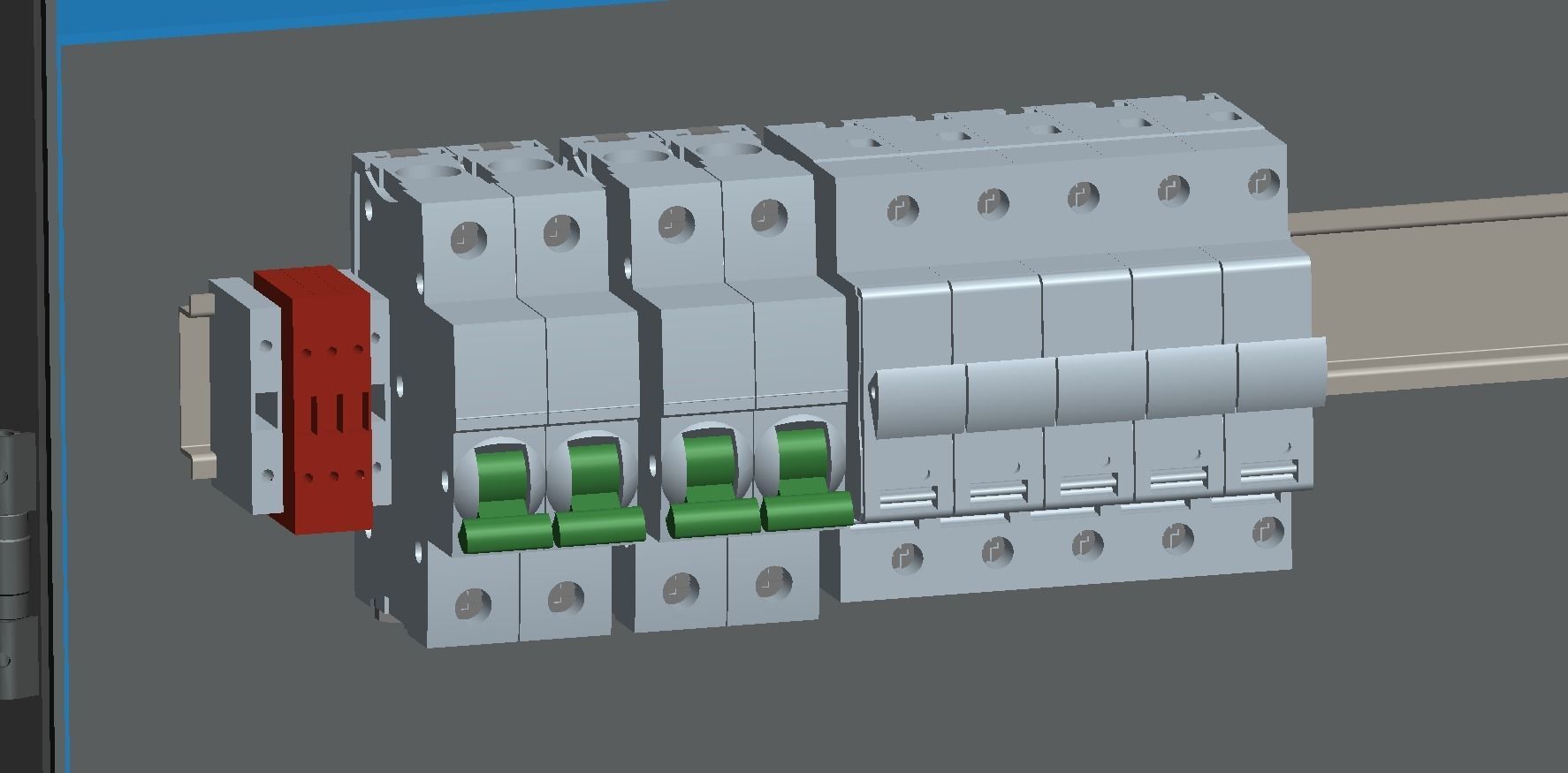 PLC control box 3D model | CGTrader