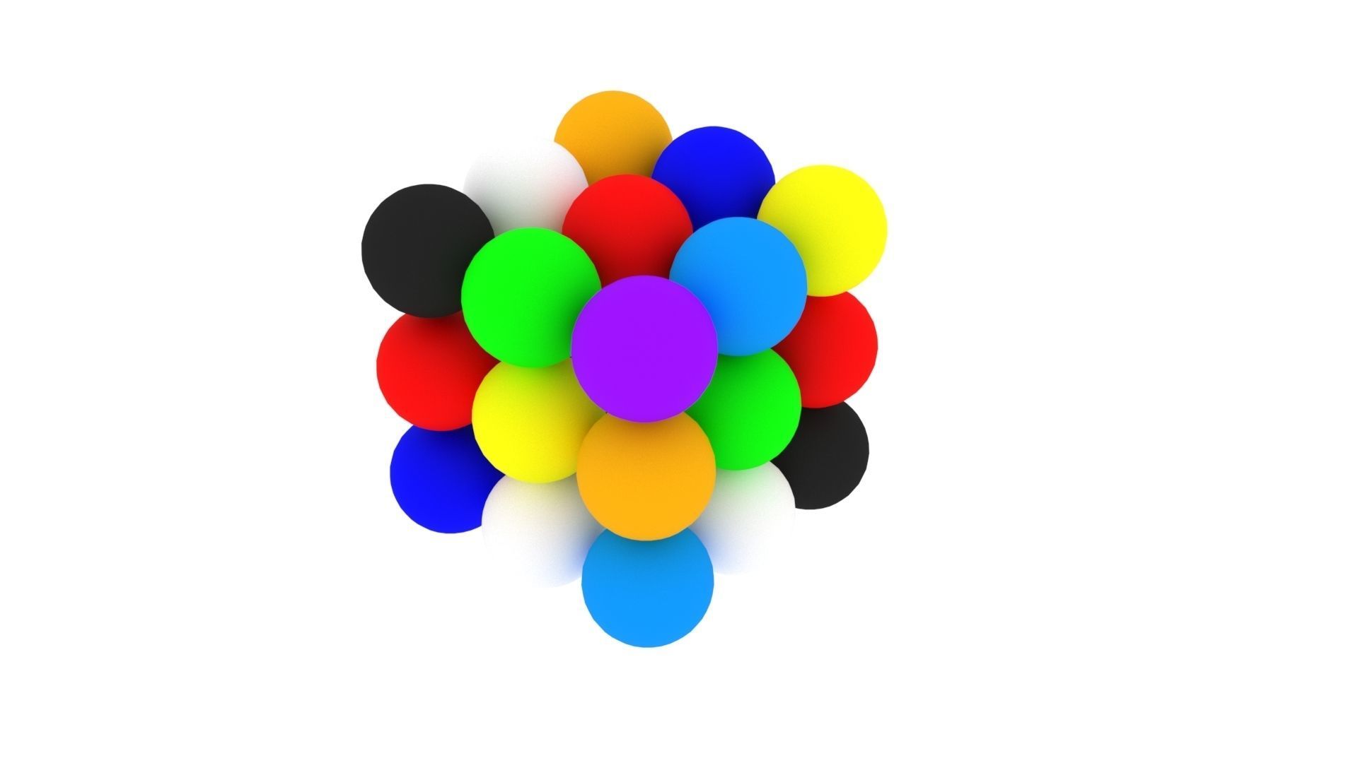Molecube 3d Model Cgtrader