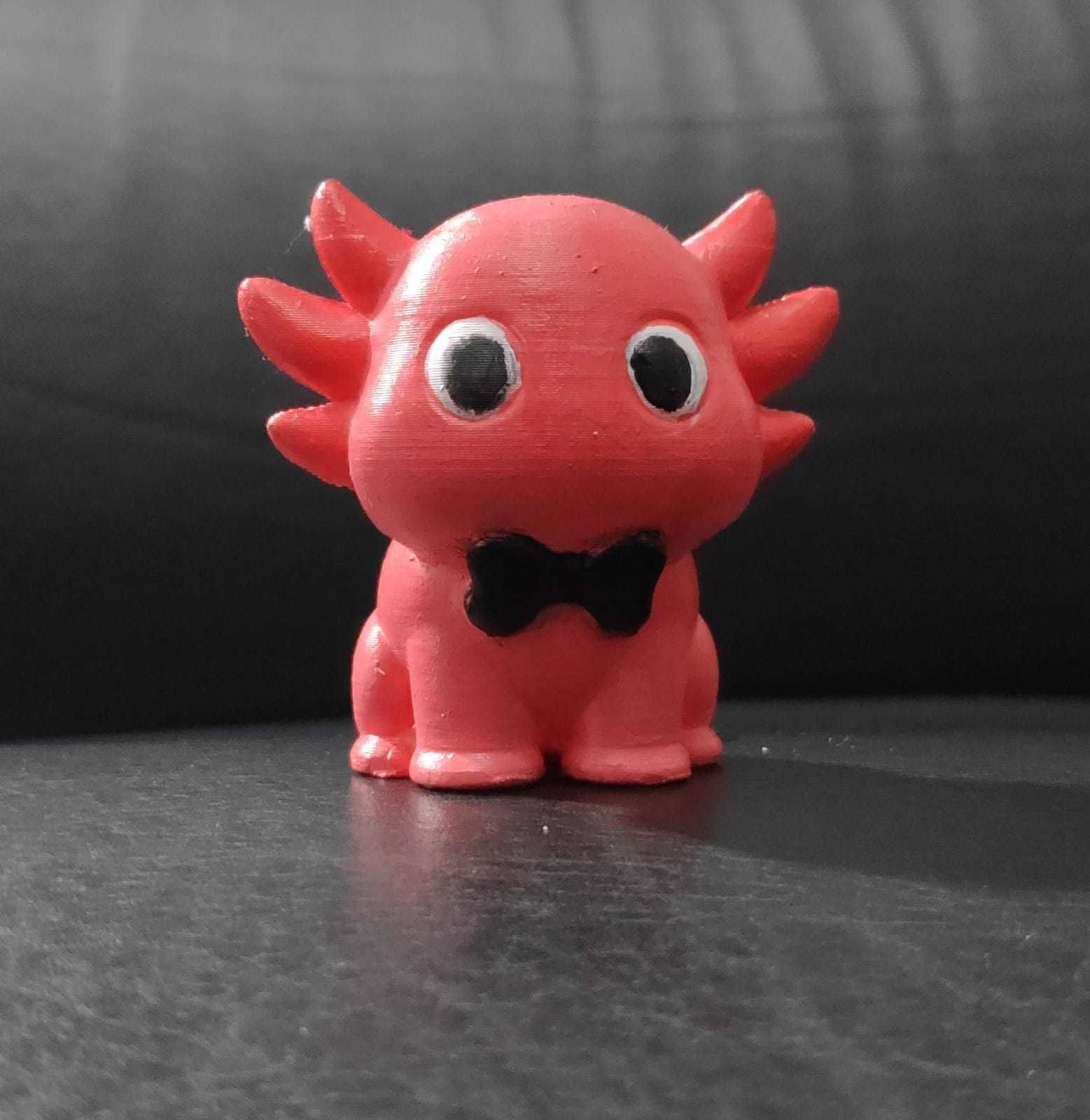 Flexi Axolotl 3D model 3D printable | CGTrader