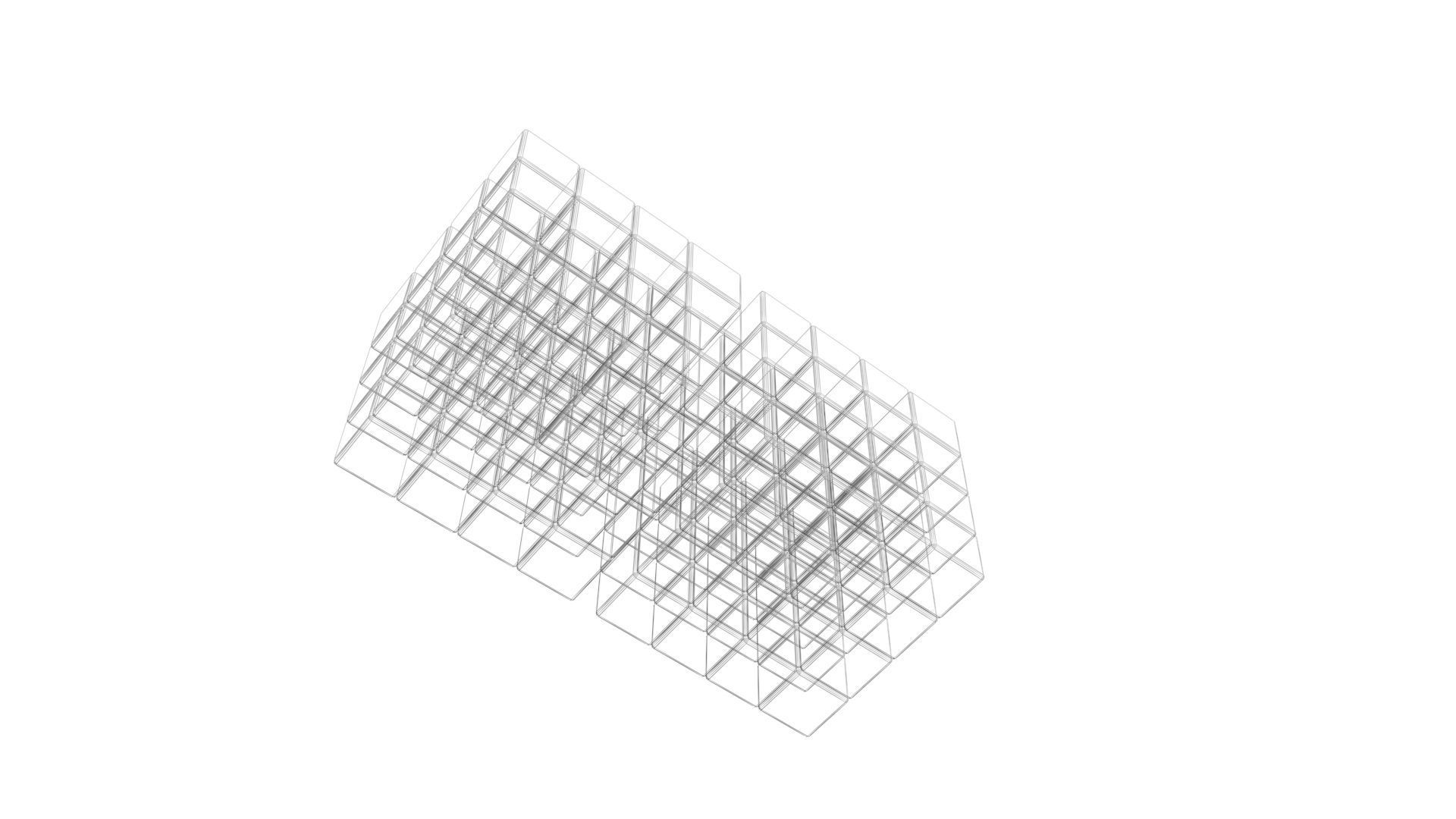 Rubiks Cube 4x4x4 3d Model Cgtrader