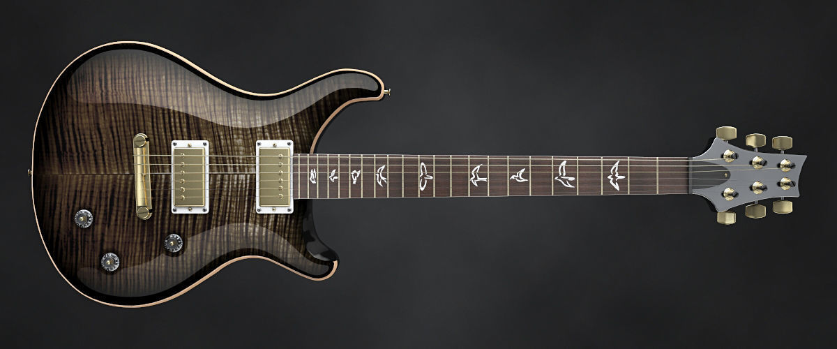 Paul Reed Smith Cutom 22 3D model | CGTrader