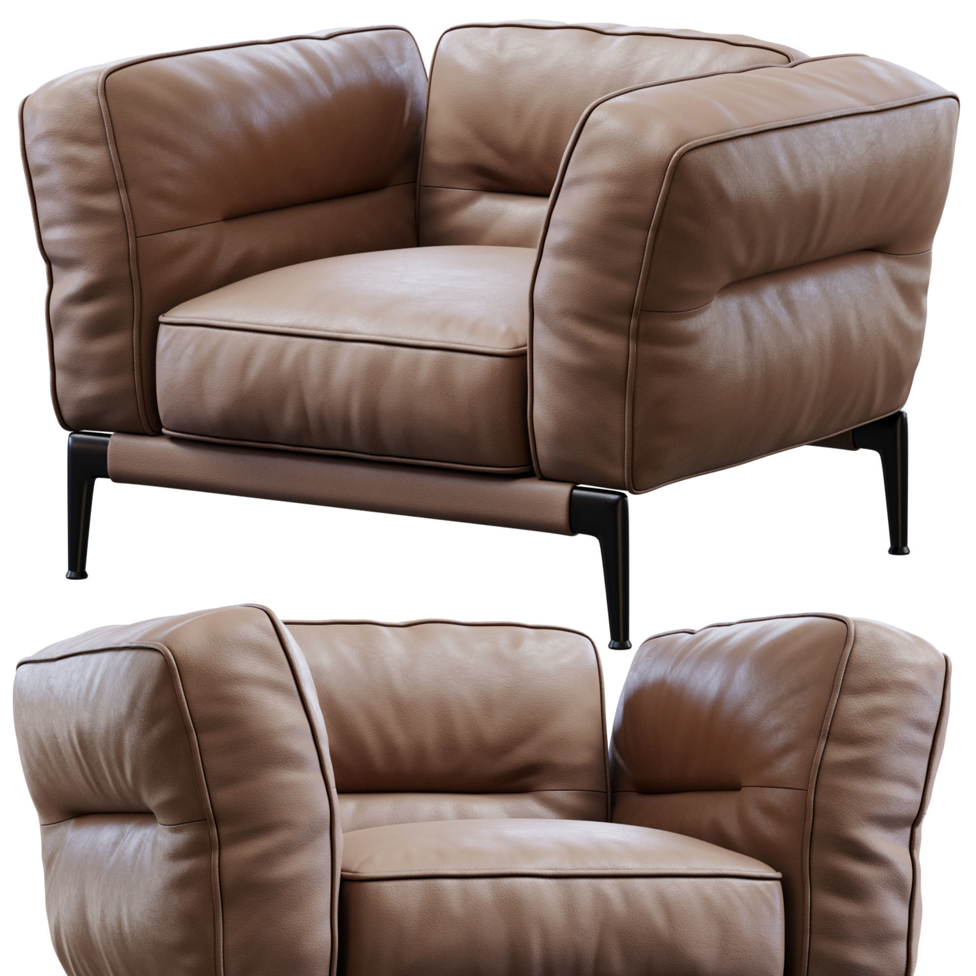 Adda By Flexform 3D model | CGTrader