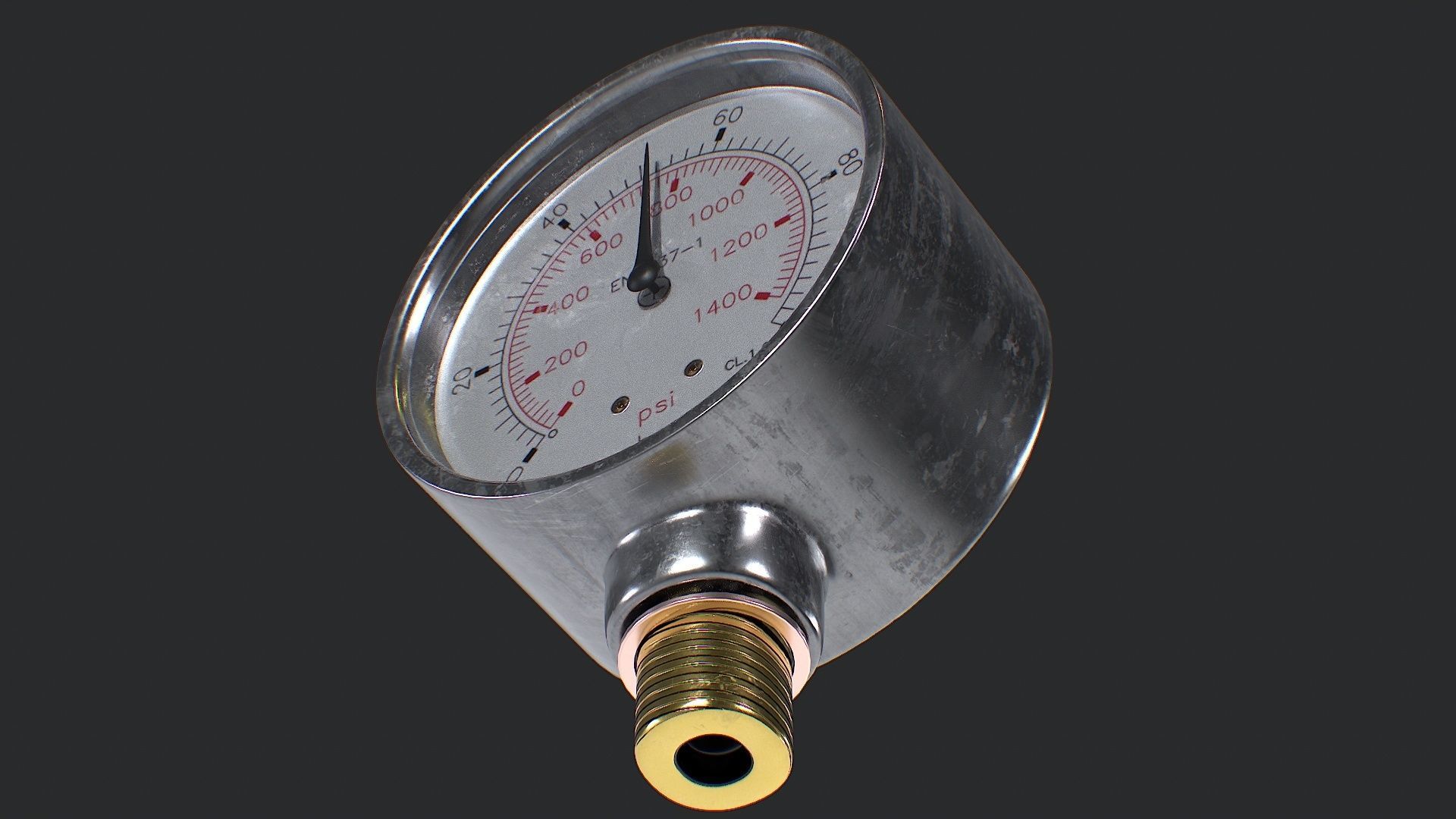3D model Pressure Gauge VR / AR / low-poly | CGTrader