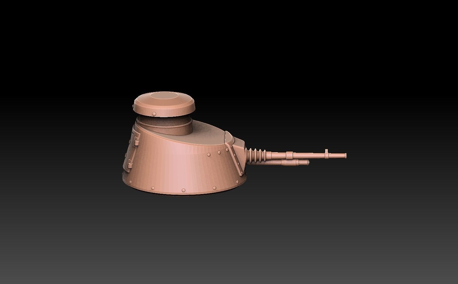 Renault FT Tank Turrets ROYALTY FREE VERSION 3D model 3D printable ...