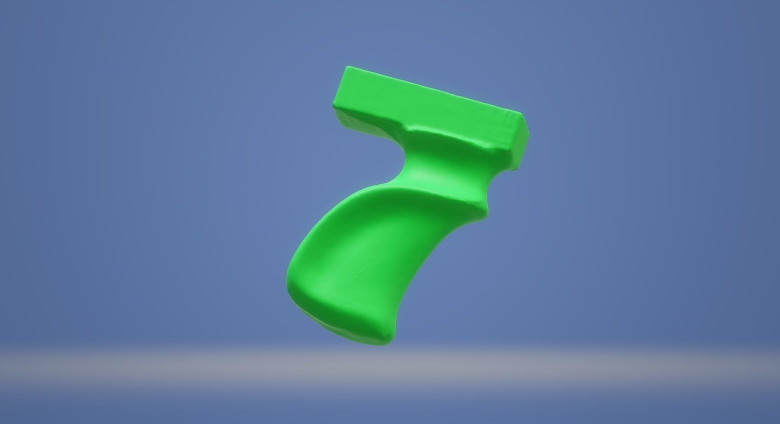 left hand speargun handle 3D model 3D printable | CGTrader